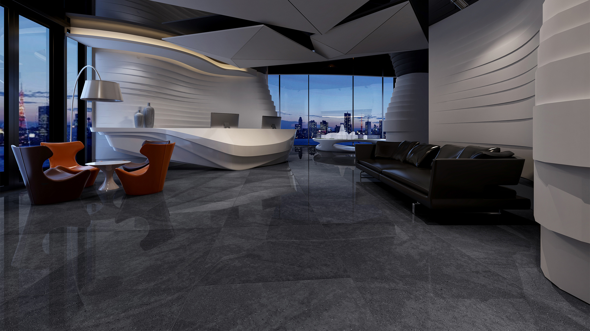 6 Inspirasi Desain Lobby yang Membuat Customer Terpukau - Roman Built ...