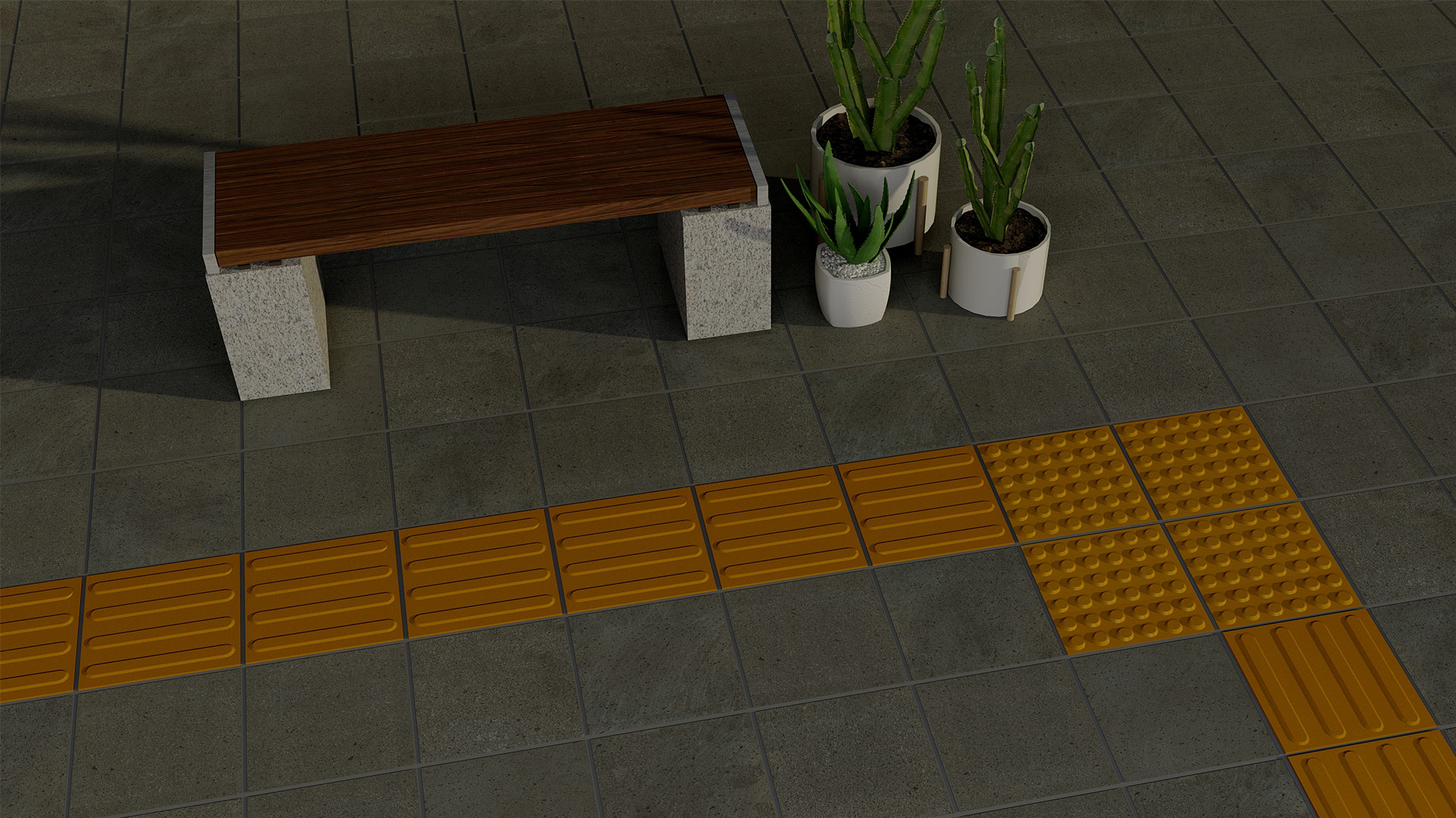 Mengenal Tactile Tile, Ubin Granit yang Jadi Penunjuk Jalan bagi ...