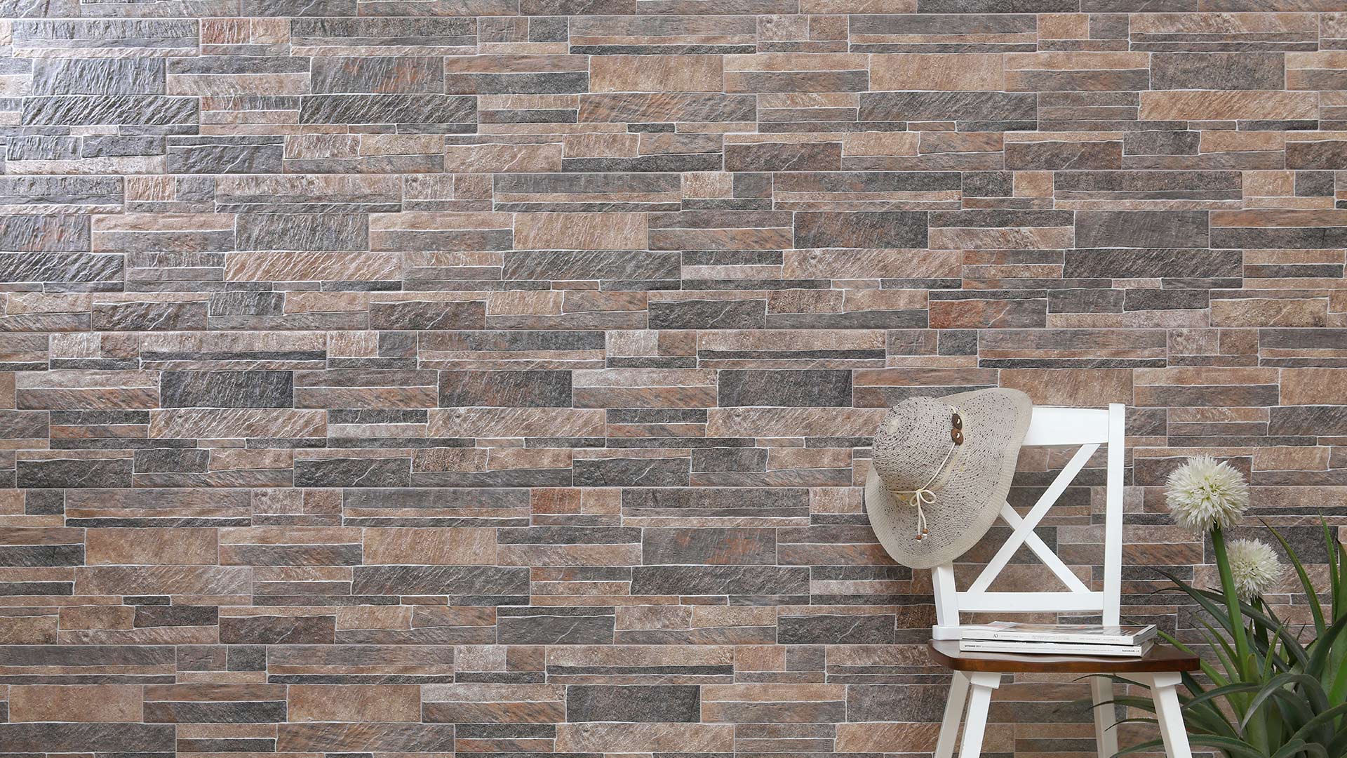 7 Rekomendasi Motif Keramik Dinding Luar Bertema Alam dari Roman ...