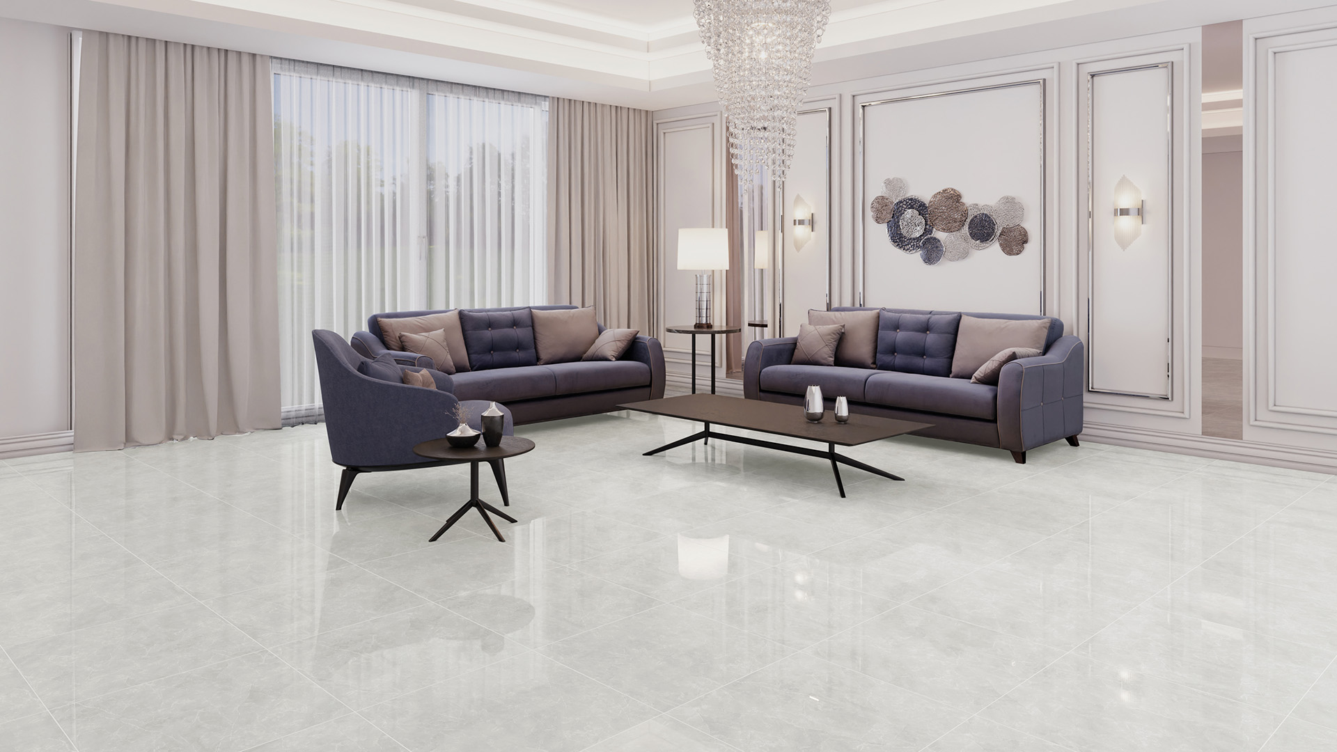 Grey Porcelain Tile dDaegu - ROMAN - The leading brand for the ceramic ...