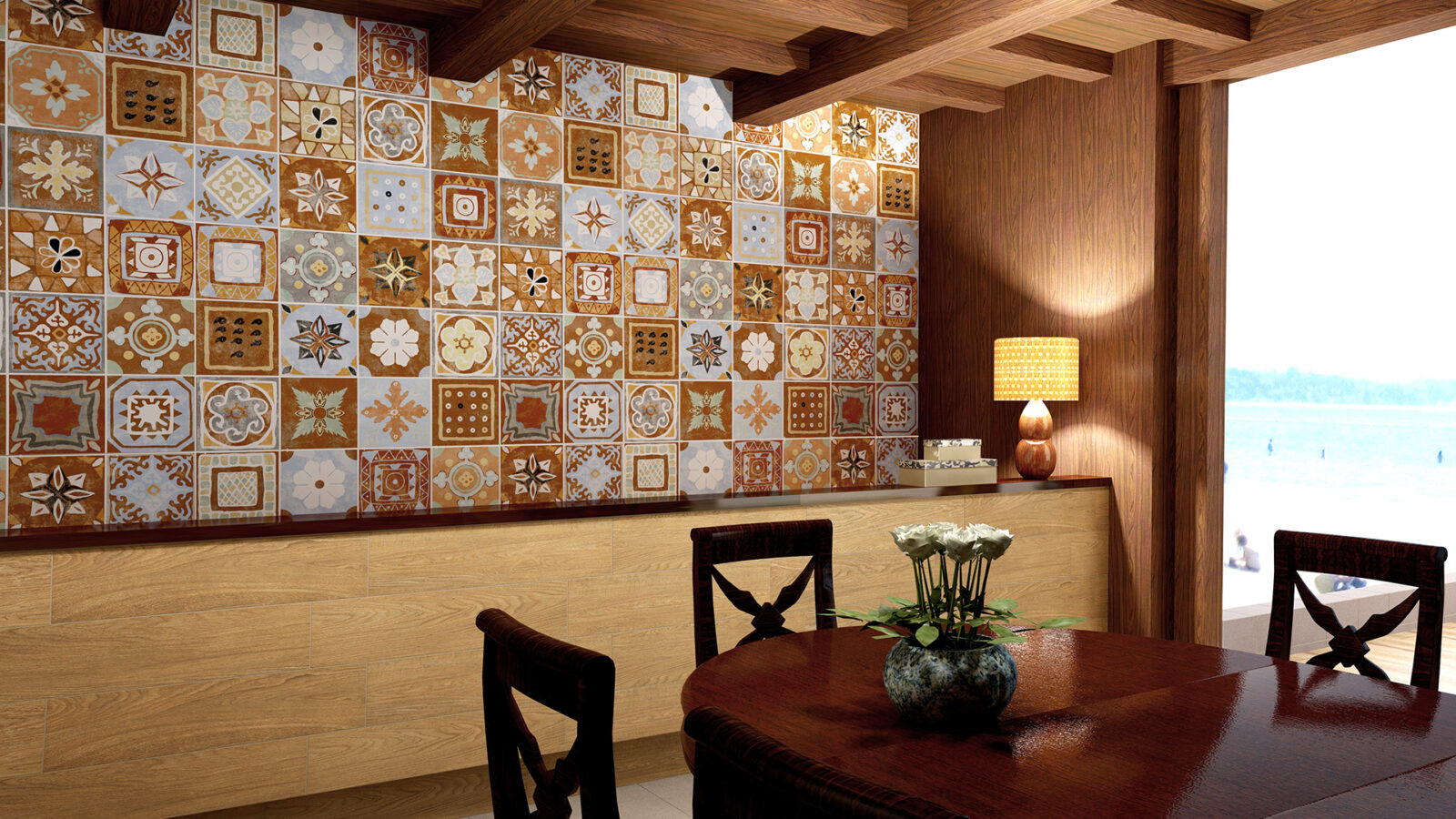 Cara Memilih Warna Granit Dinding yang Cocok dengan Furnitur Ruangan ...