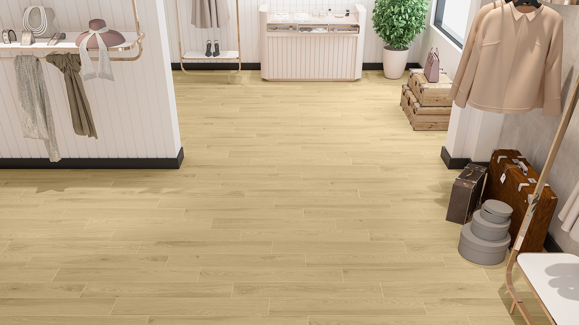 Inspirasi Lantai Granit Motif Kayu untuk Sentuhan Hangat & Natural ...