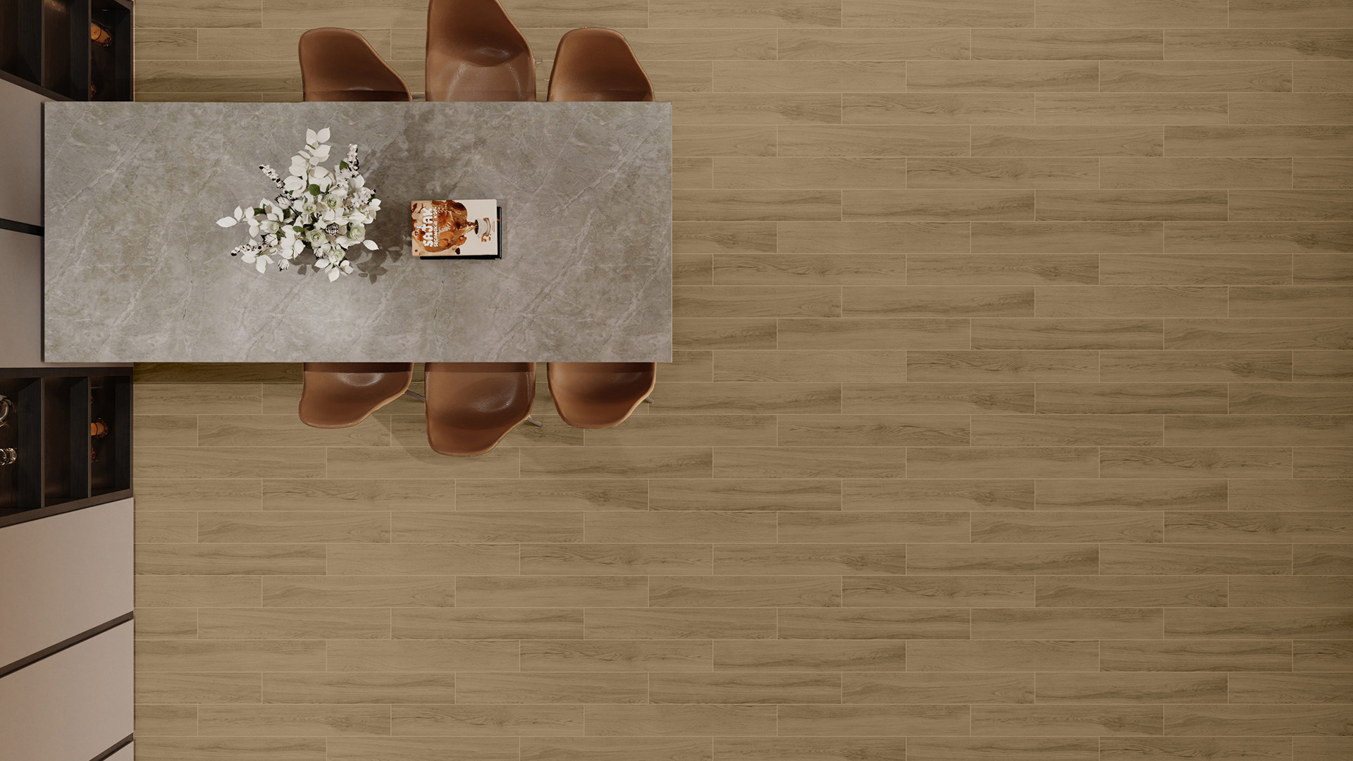 Inspirasi Lantai Granit Motif Kayu untuk Sentuhan Hangat & Natural ...