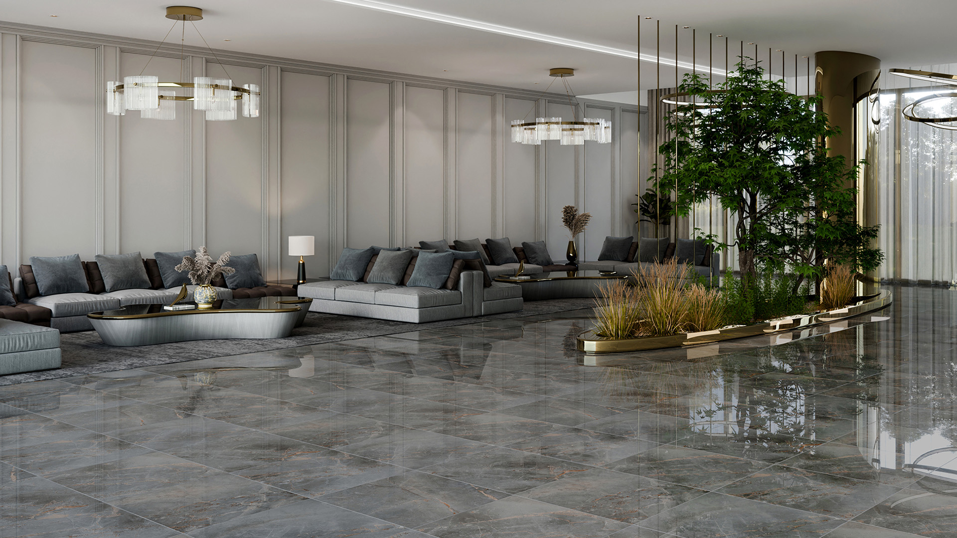 Desain Lobby untuk Memberi Kesan Pertama yang Indah - Roman Built to Last