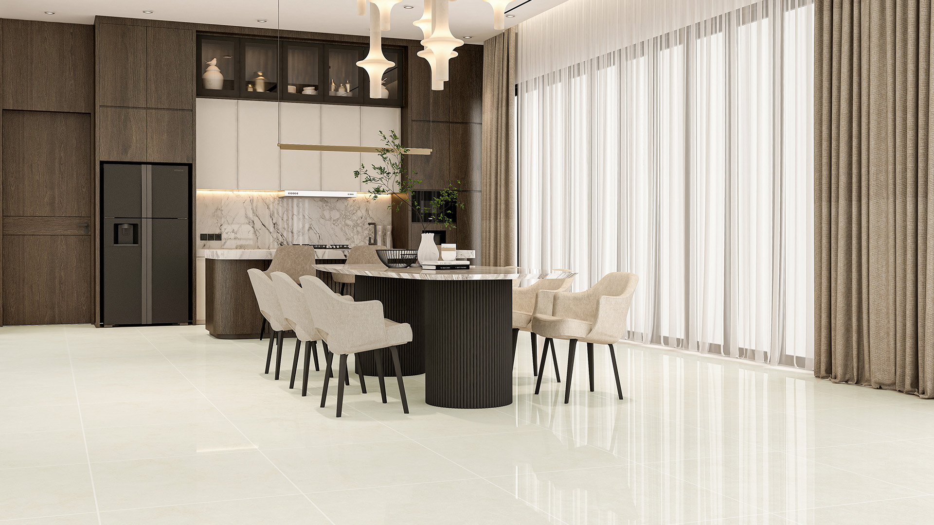 dElba Granit Ukuran 80x80 - Roman
