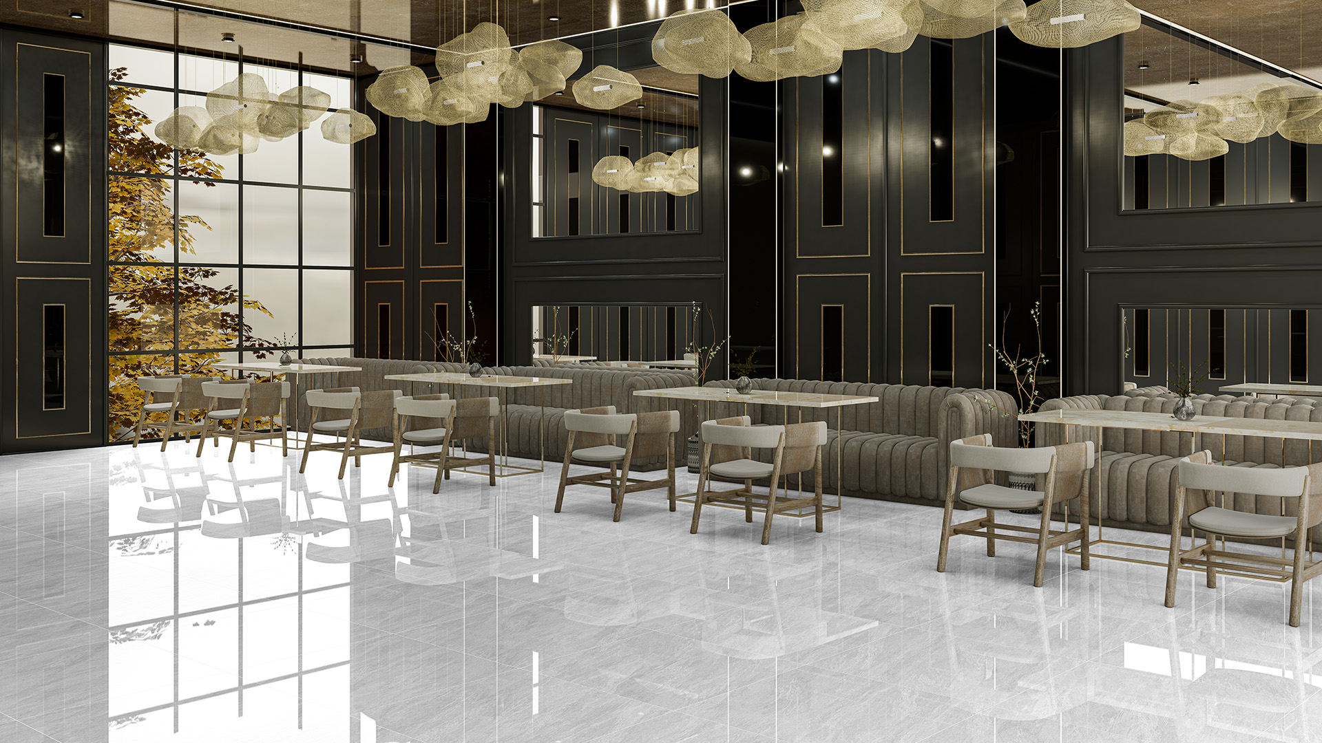 Grey Porcelain Tile dLuxembourg - ROMAN - The leading brand for the ...