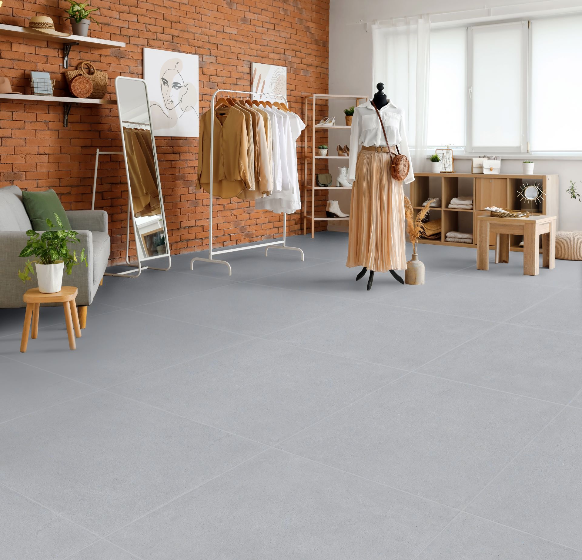 Keunikan Permukaan Matt dengan Glossy Effect pada Ubin Granit Roman ...